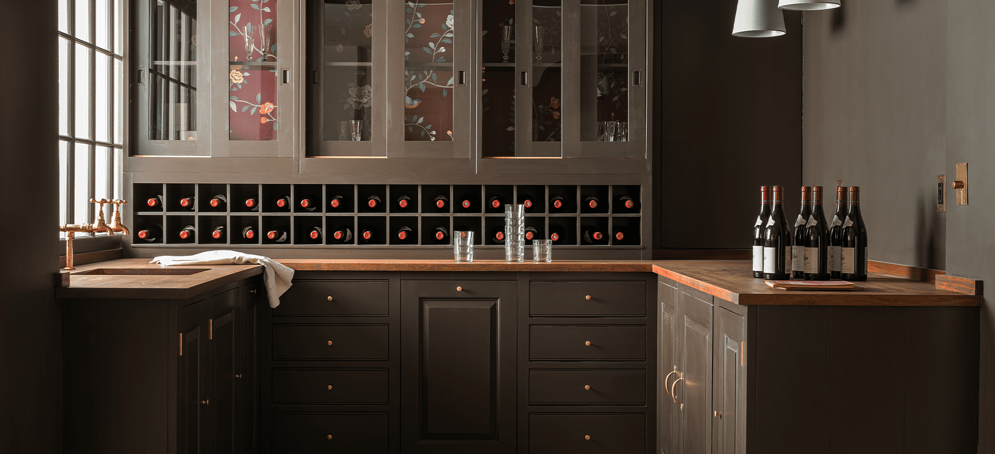 Custom Cabinets and Showroom in New York - Plain English Design